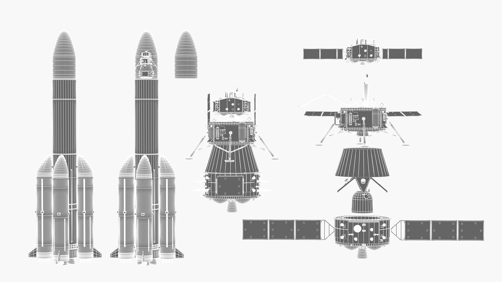 Chang E-5 E Model - TurboSquid 1681820