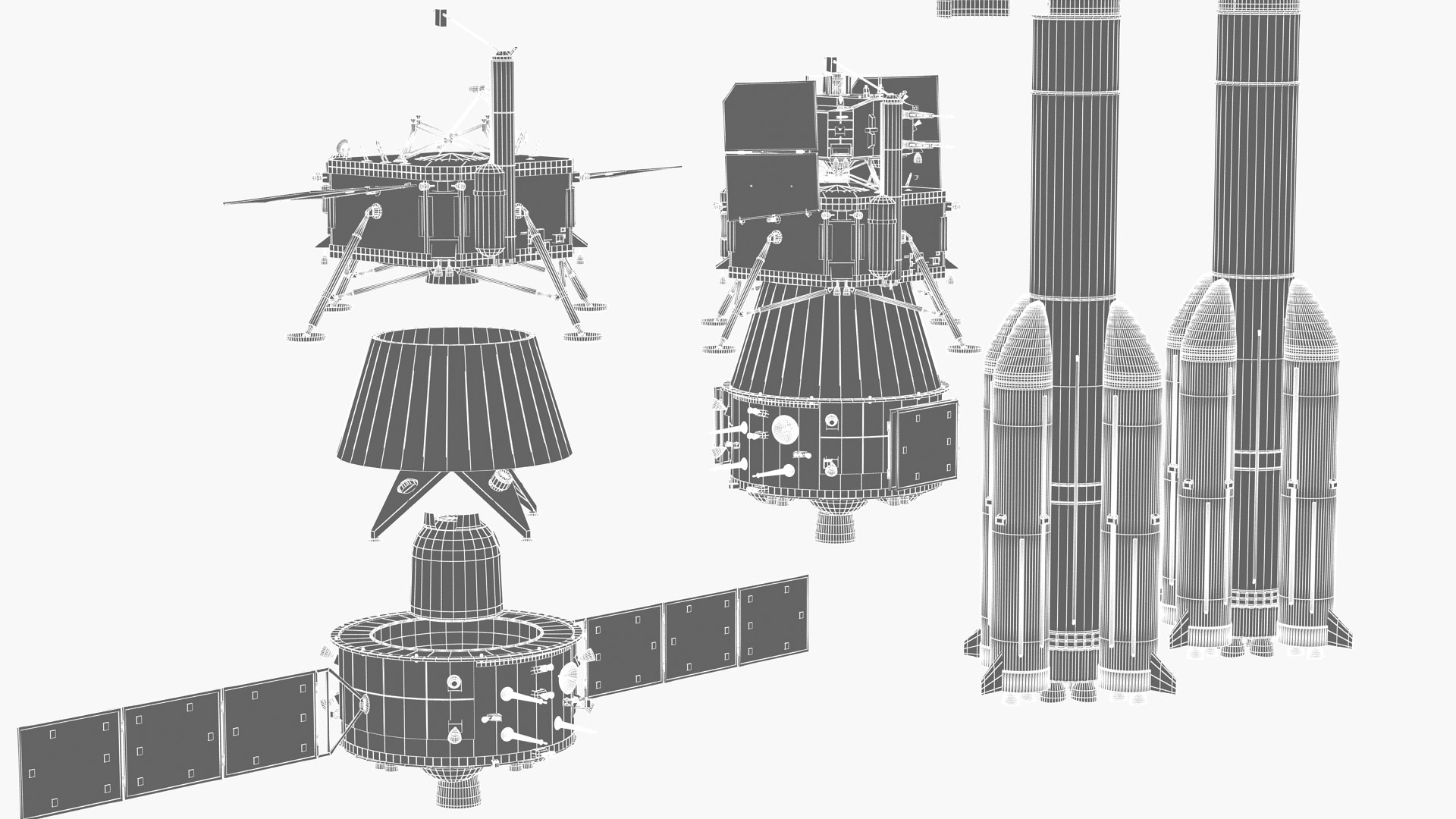 Chang E-5 E Model - TurboSquid 1681820
