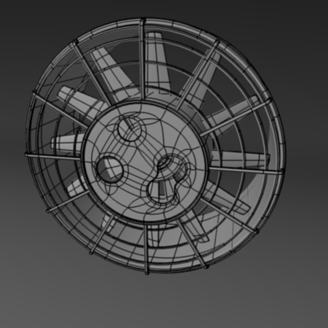 Large Fan Obj