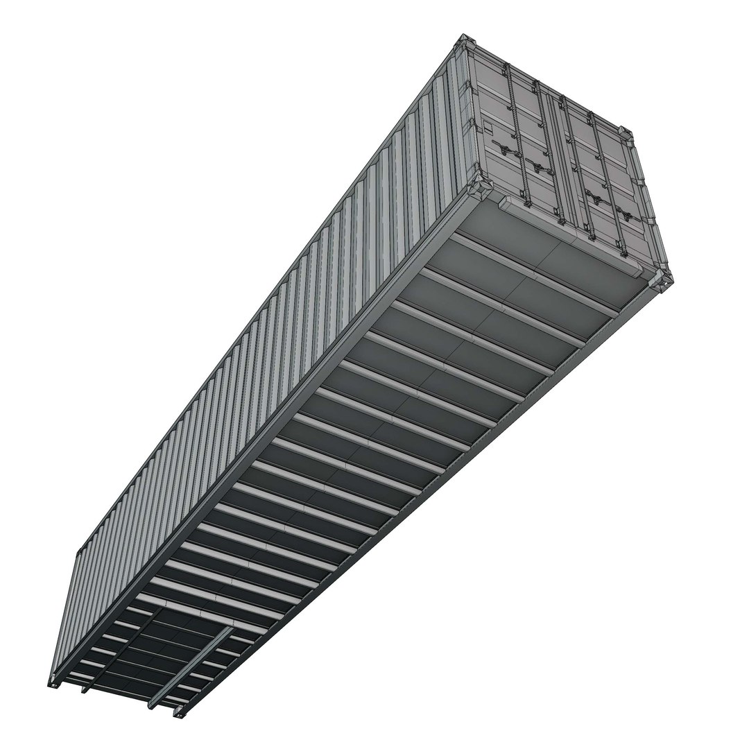 3D Container 40FT Maersk Model - TurboSquid 2070070