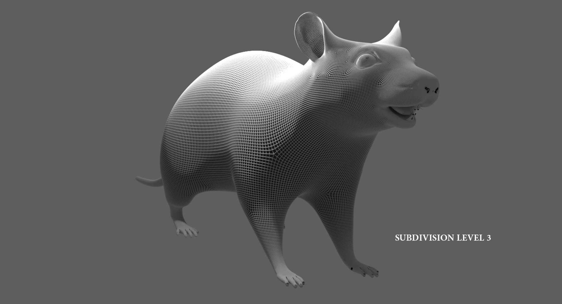 3D Real Rat Rigged Realistic - TurboSquid 1384736