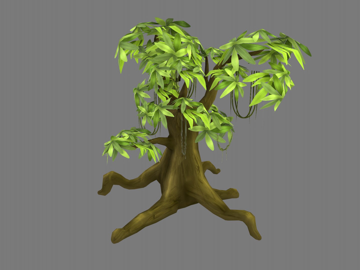 3D Swamp Tree Model - TurboSquid 1388927