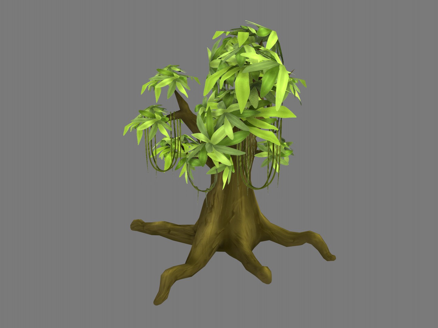 3D Swamp Tree Model - TurboSquid 1388927