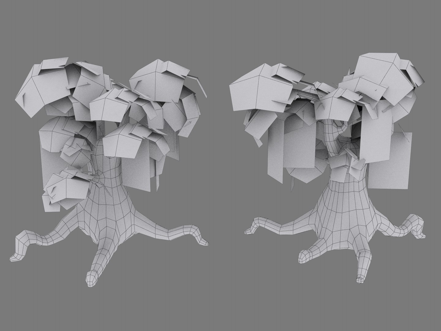 3D Swamp Tree Model - TurboSquid 1388927