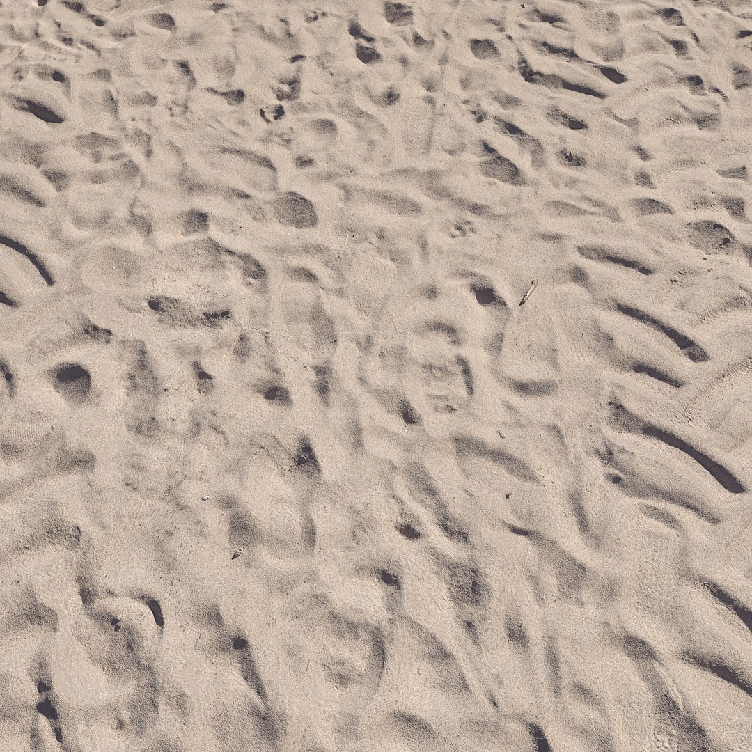 realistic sand