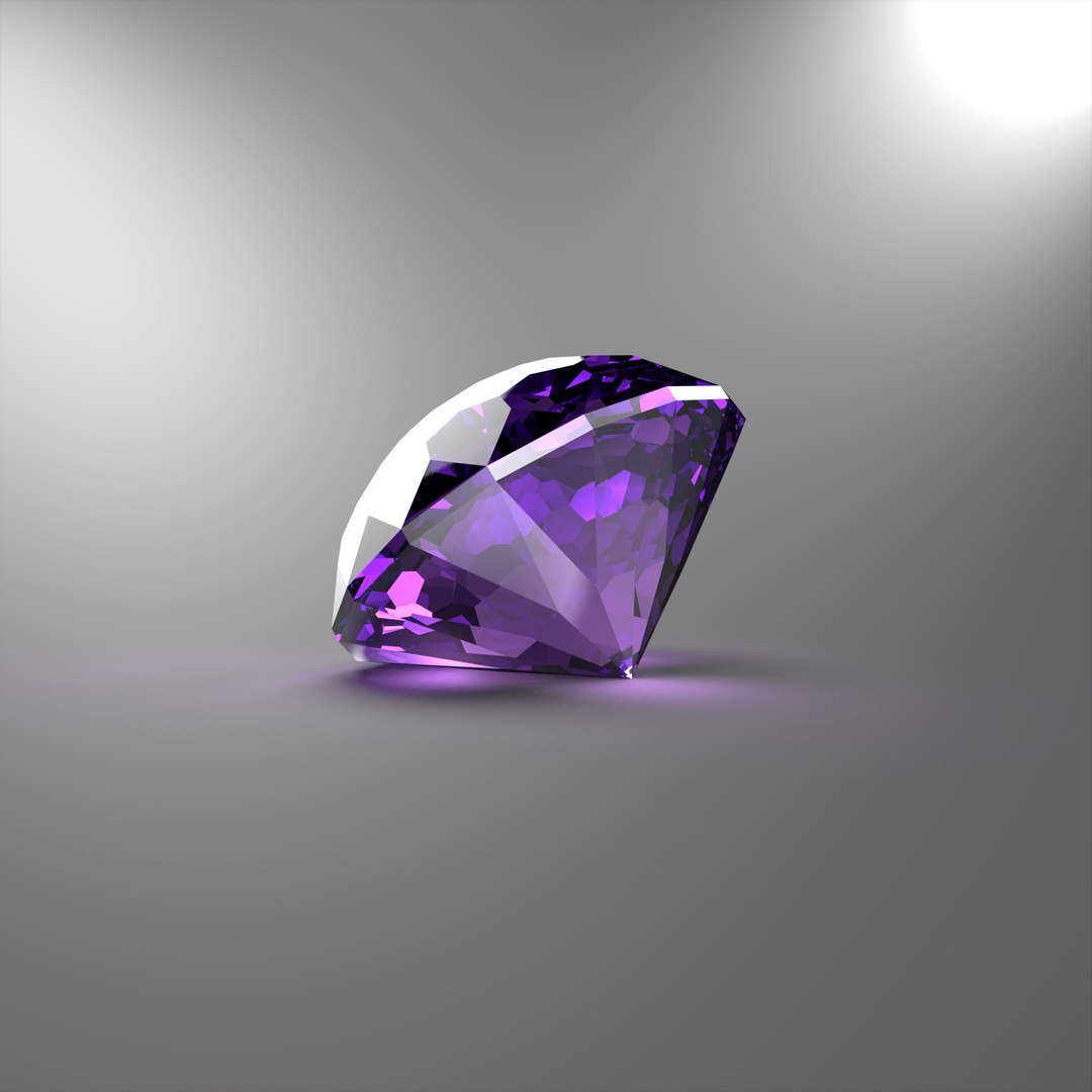 3d Gem Stone Model