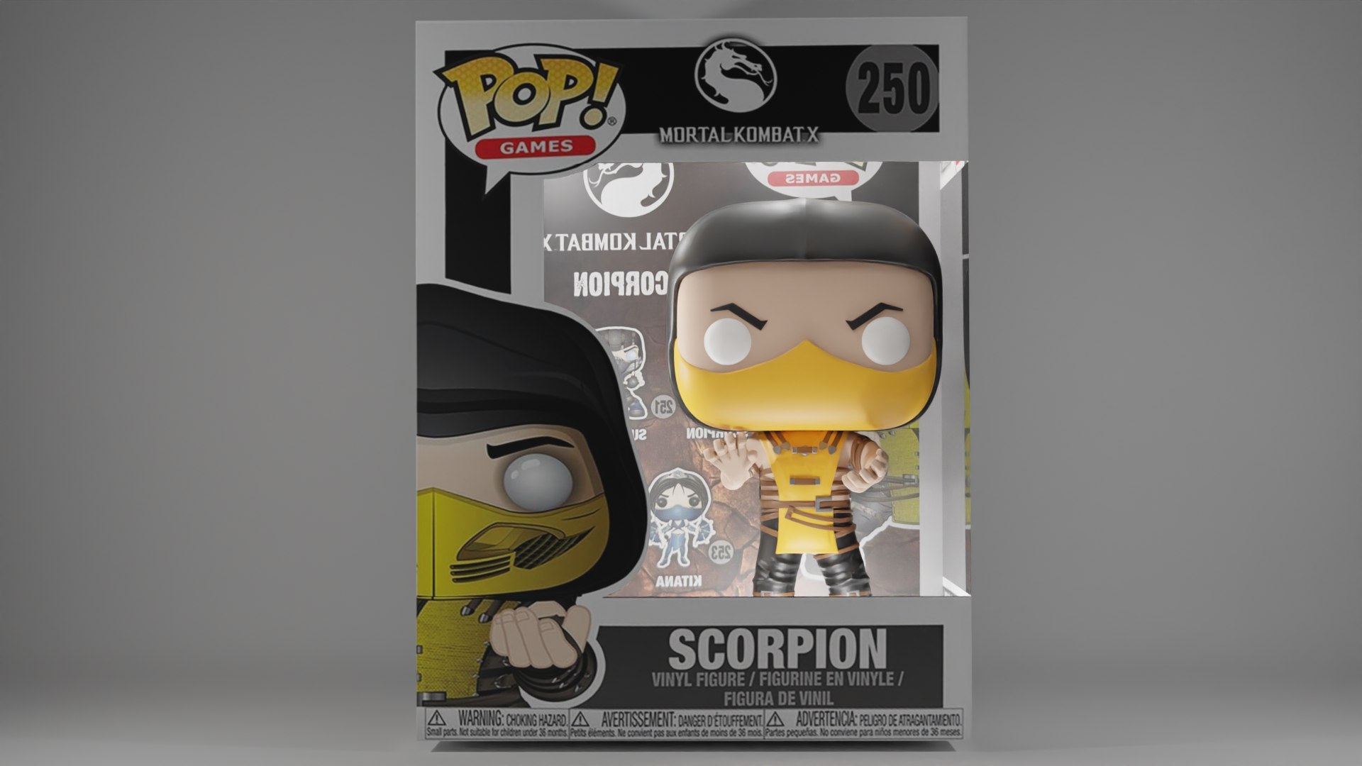 Funko POP Scorpion Modelo 3D - TurboSquid 1915466