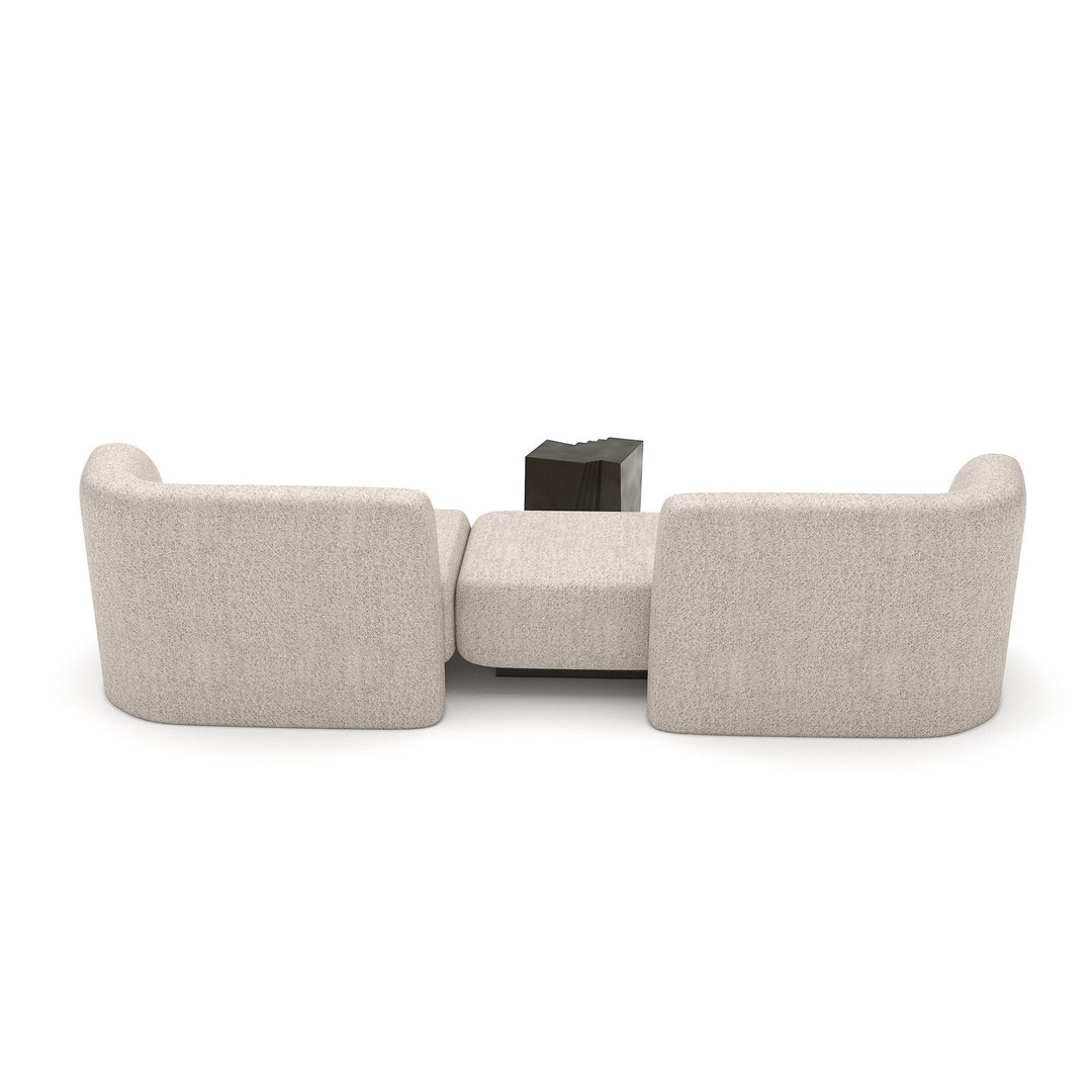 3D pop sofa and sin side table design by Christophe Delcourt ...