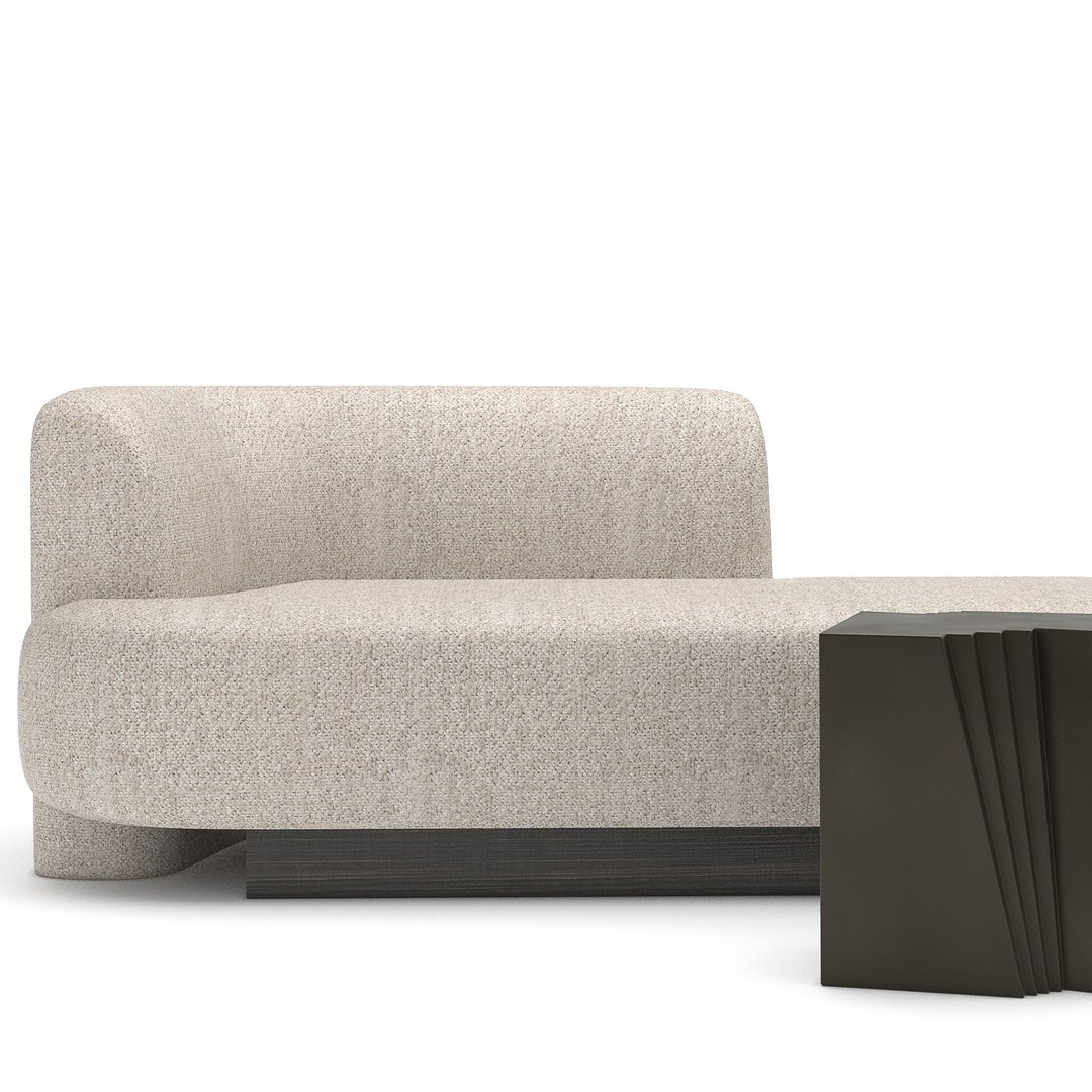 3D pop sofa and sin side table design by Christophe Delcourt ...