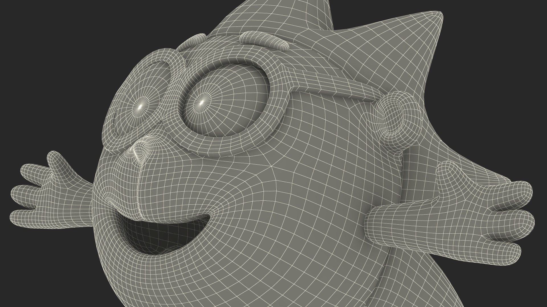 Chiko Character Kikoriki Rigged For Cinema 4D 3D Model - TurboSquid 2211397