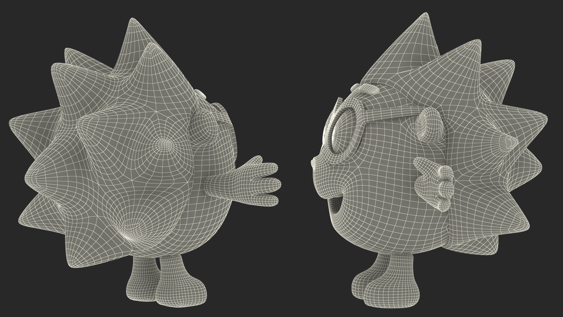 Chiko Character Kikoriki Rigged For Cinema 4D 3D Model - TurboSquid 2211397