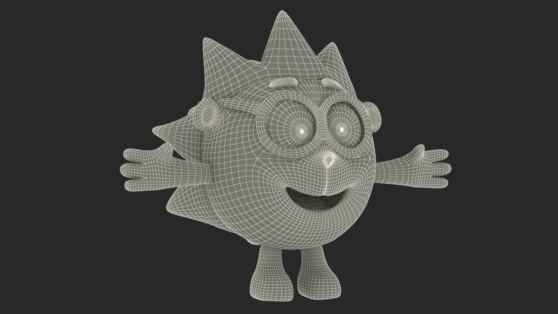 Chiko Character Kikoriki Rigged For Cinema 4D 3D Model - TurboSquid 2211397