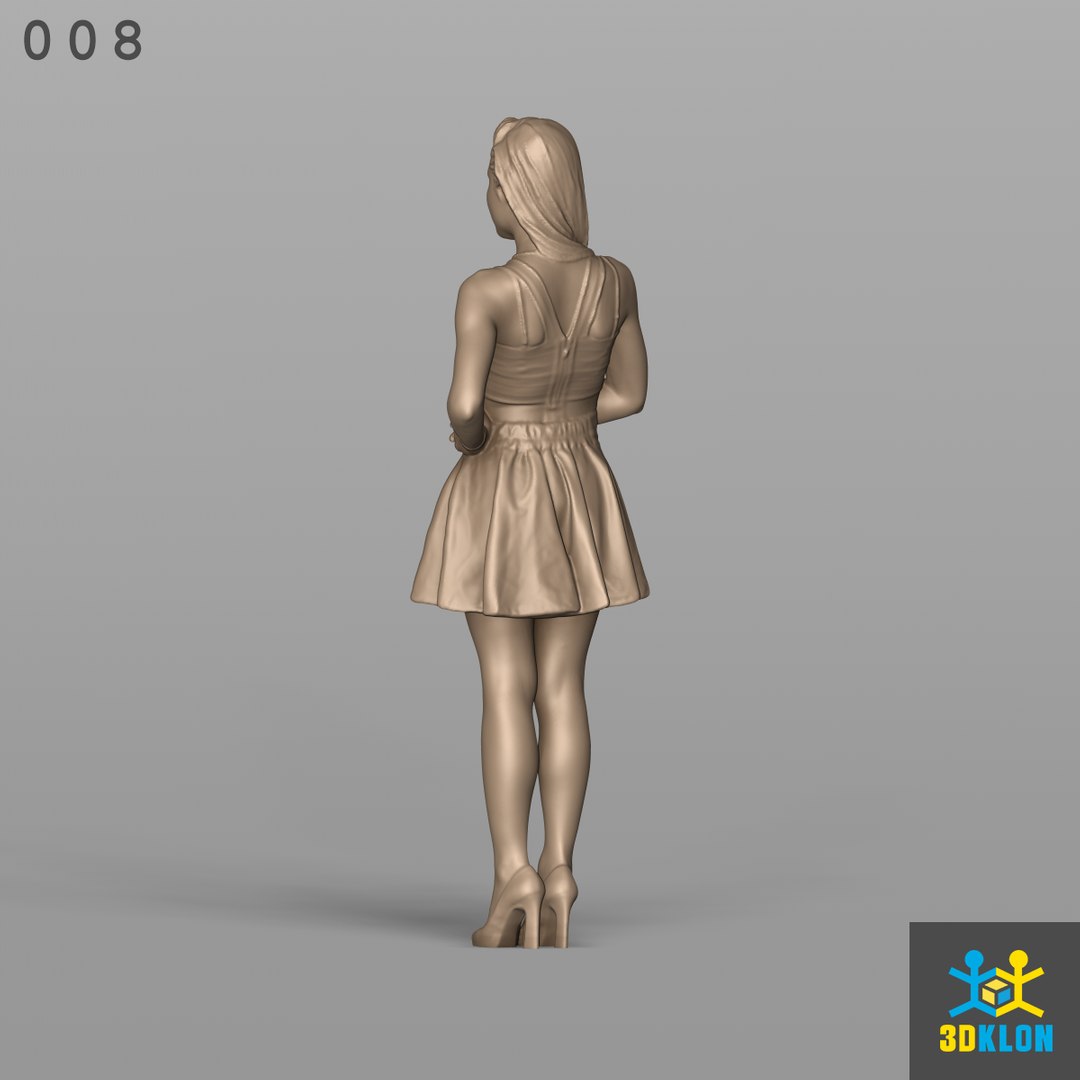 Scan Female Girl 3D Model - TurboSquid 1216174