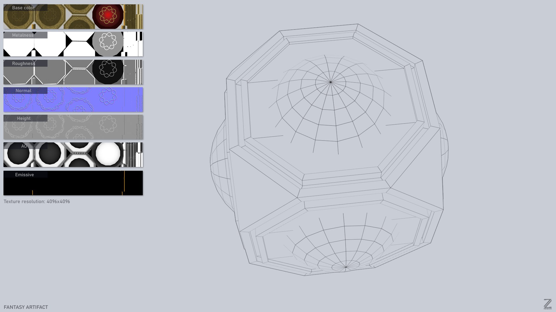Fantasy Artifact 3D Model - TurboSquid 2224636