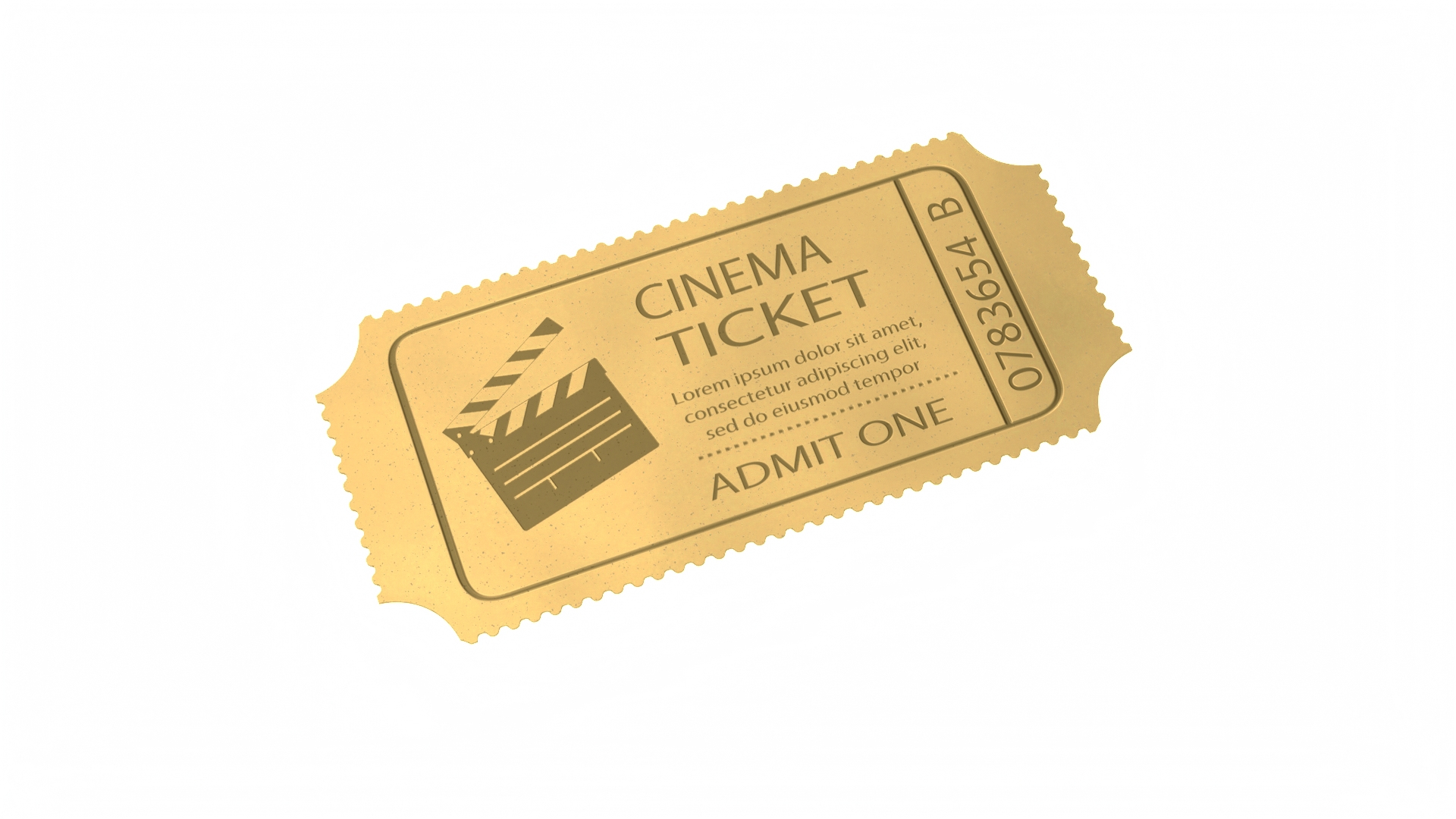Vintage Event Tickets Collection 3D Model - TurboSquid 2240755