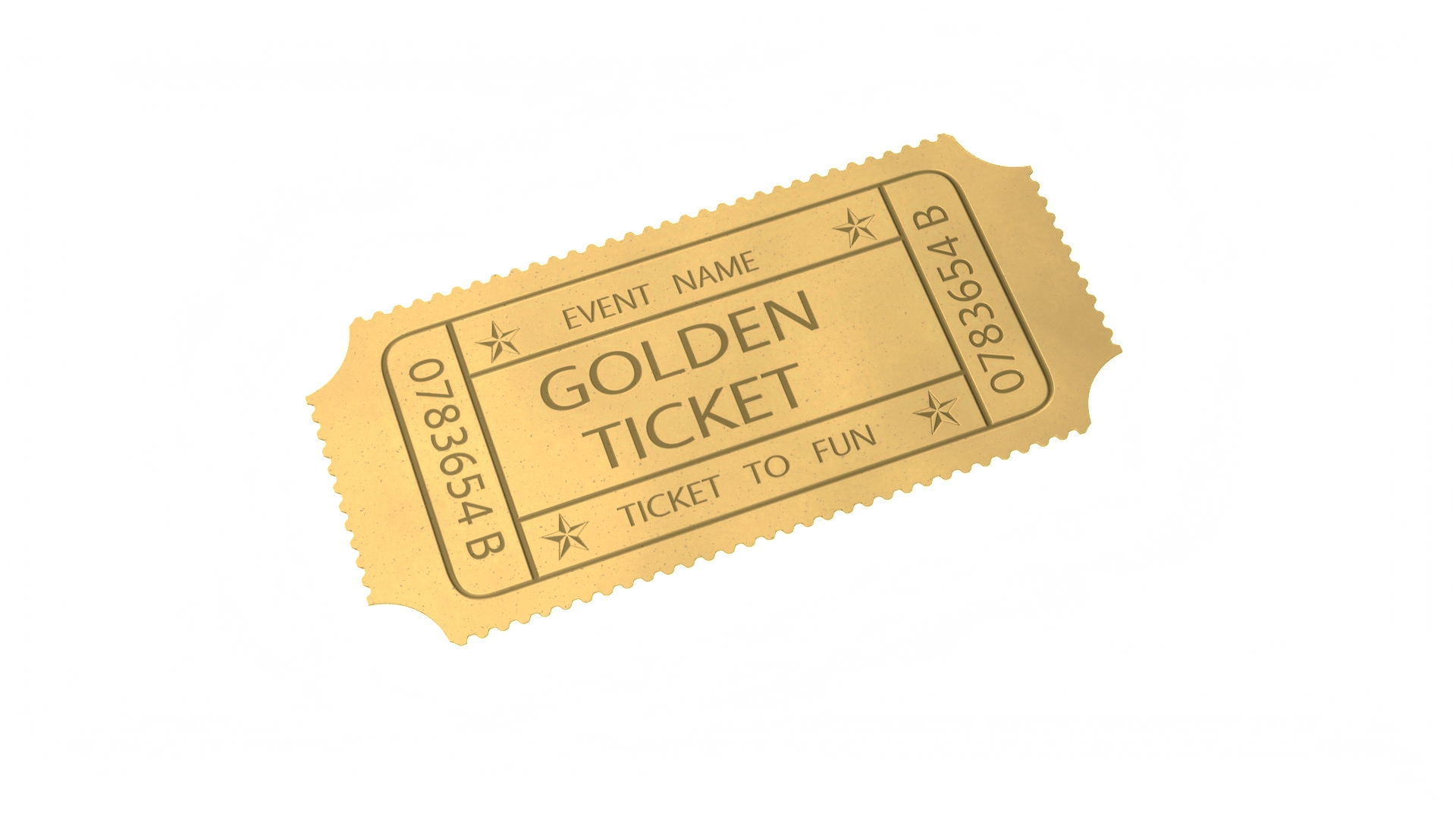 Vintage Event Tickets Collection 3D Model - TurboSquid 2240755