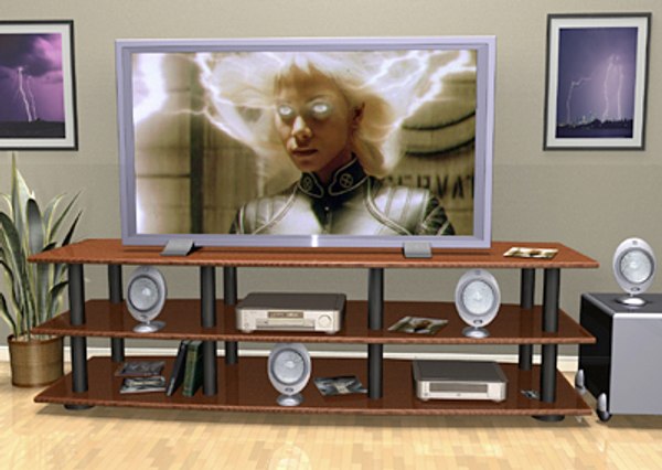 living room display 3d model