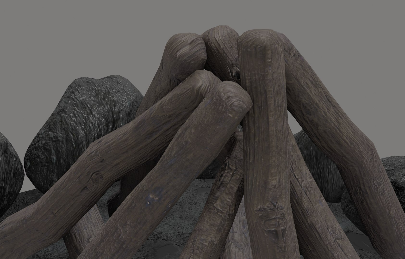 3D Model Campfire - TurboSquid 2044716
