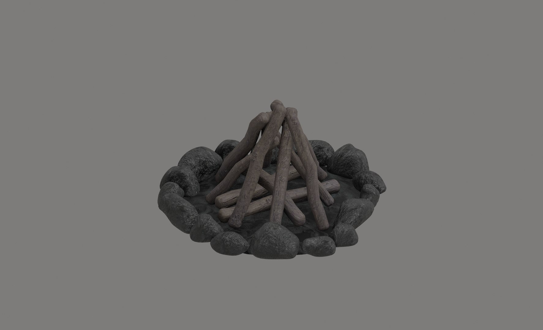 3D Model Campfire - TurboSquid 2044716