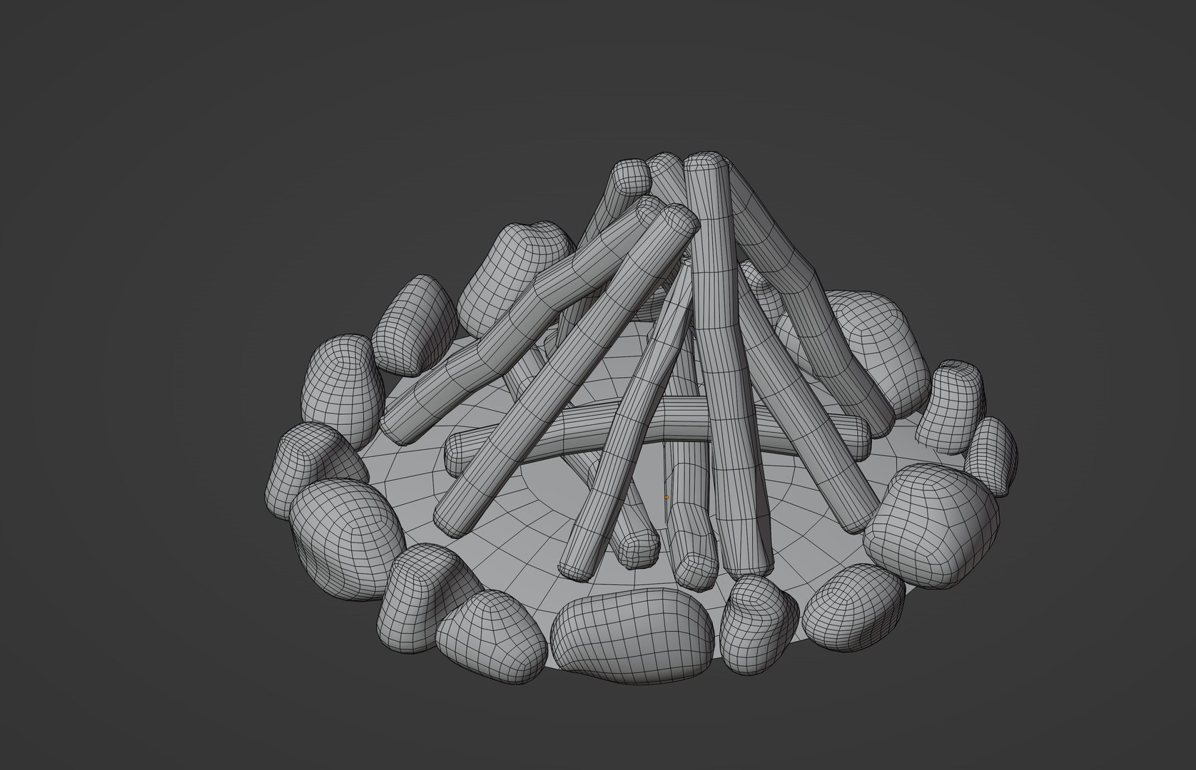 3D Model Campfire - TurboSquid 2044716