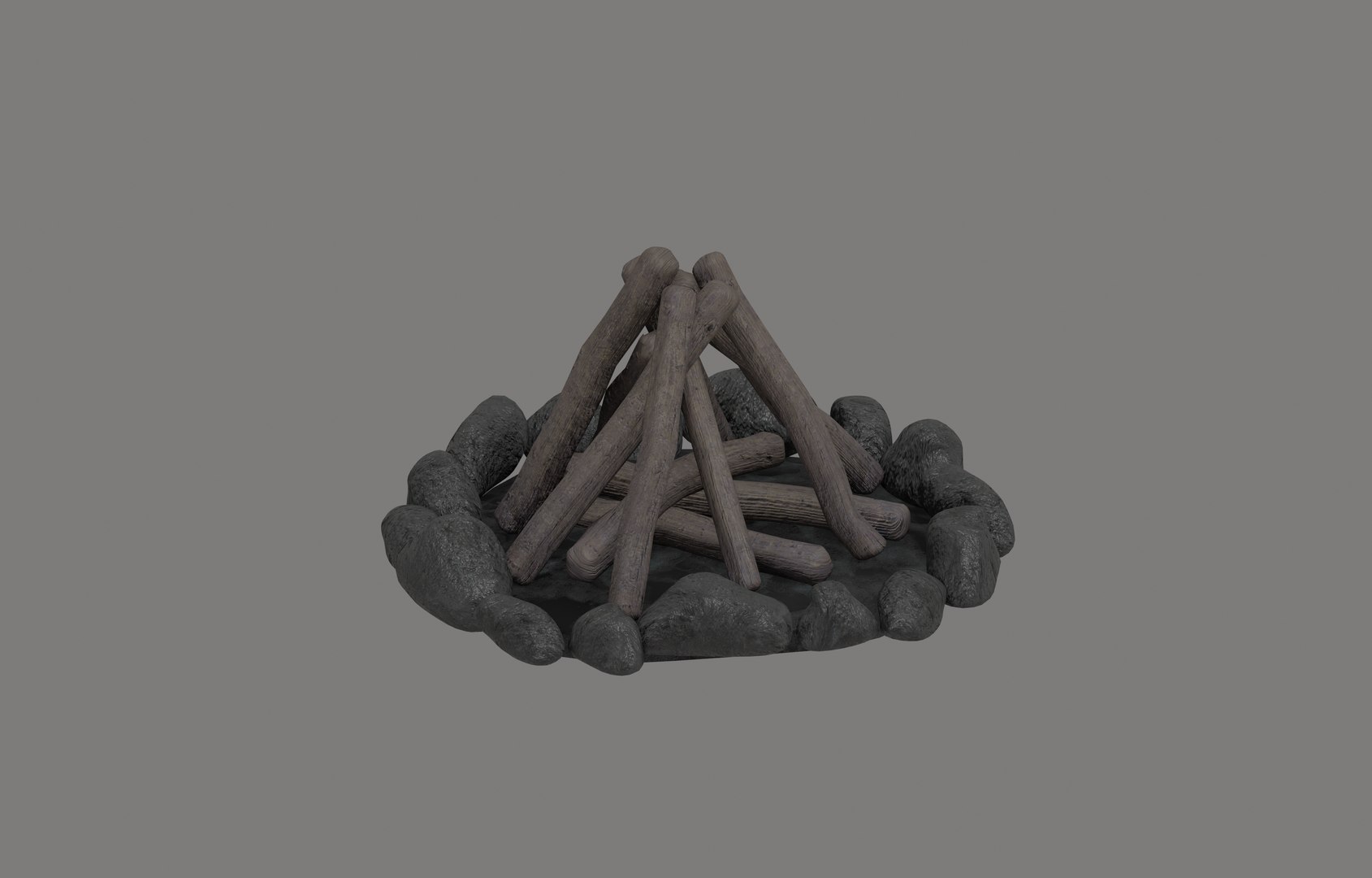 3D Model Campfire - TurboSquid 2044716