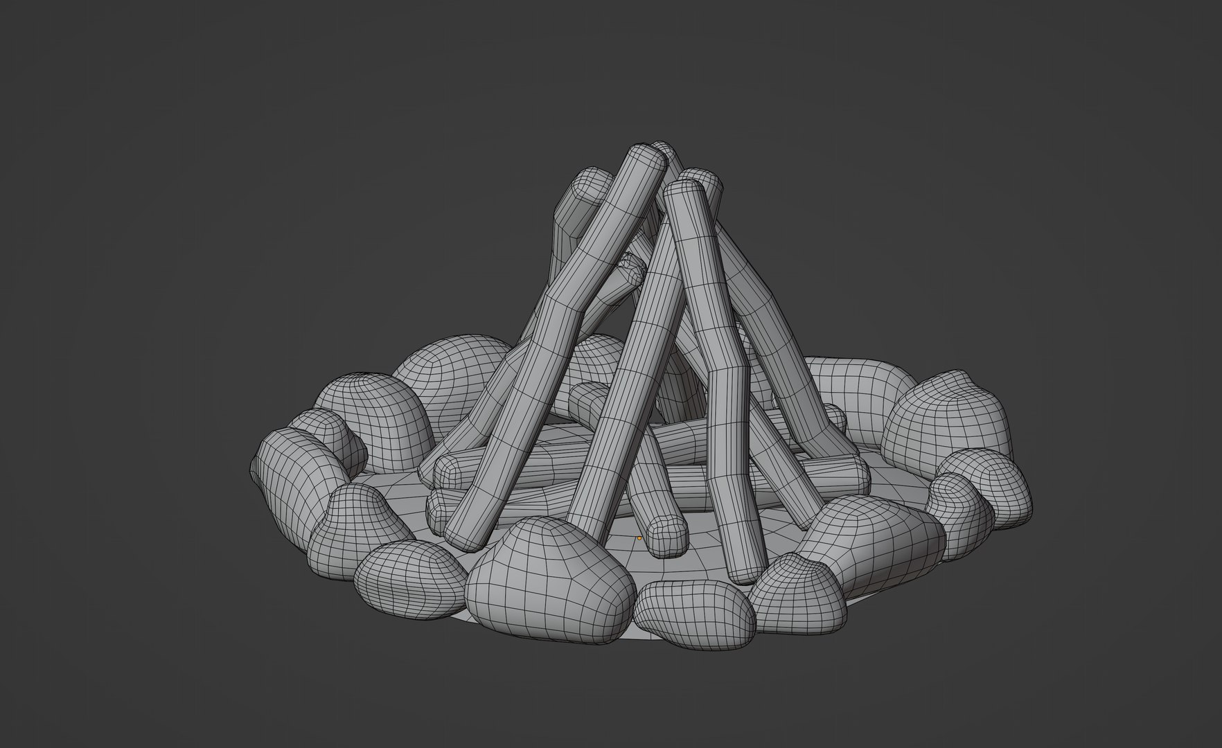 3D Model Campfire - TurboSquid 2044716