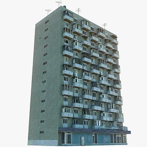 Apartment Building Collada Models for Download | TurboSquid