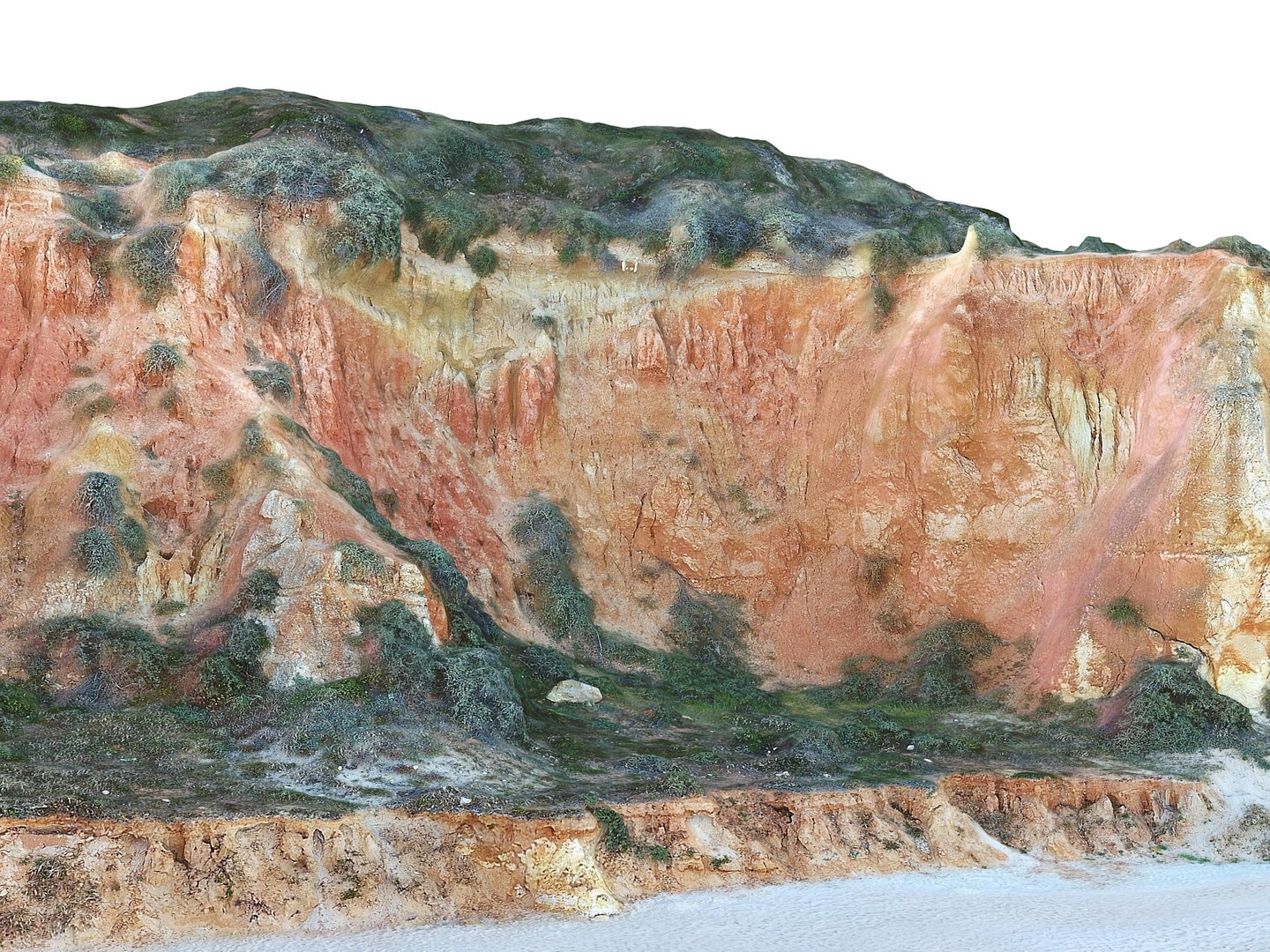 3D Ocean Cliff 16k - TurboSquid 1412661