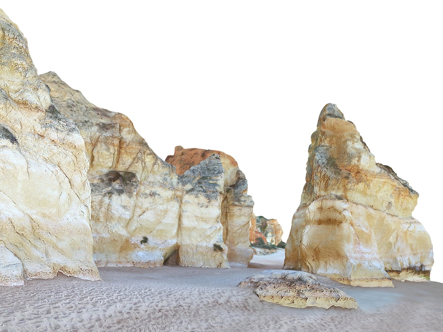 3D Ocean Cliff 16k - TurboSquid 1412661