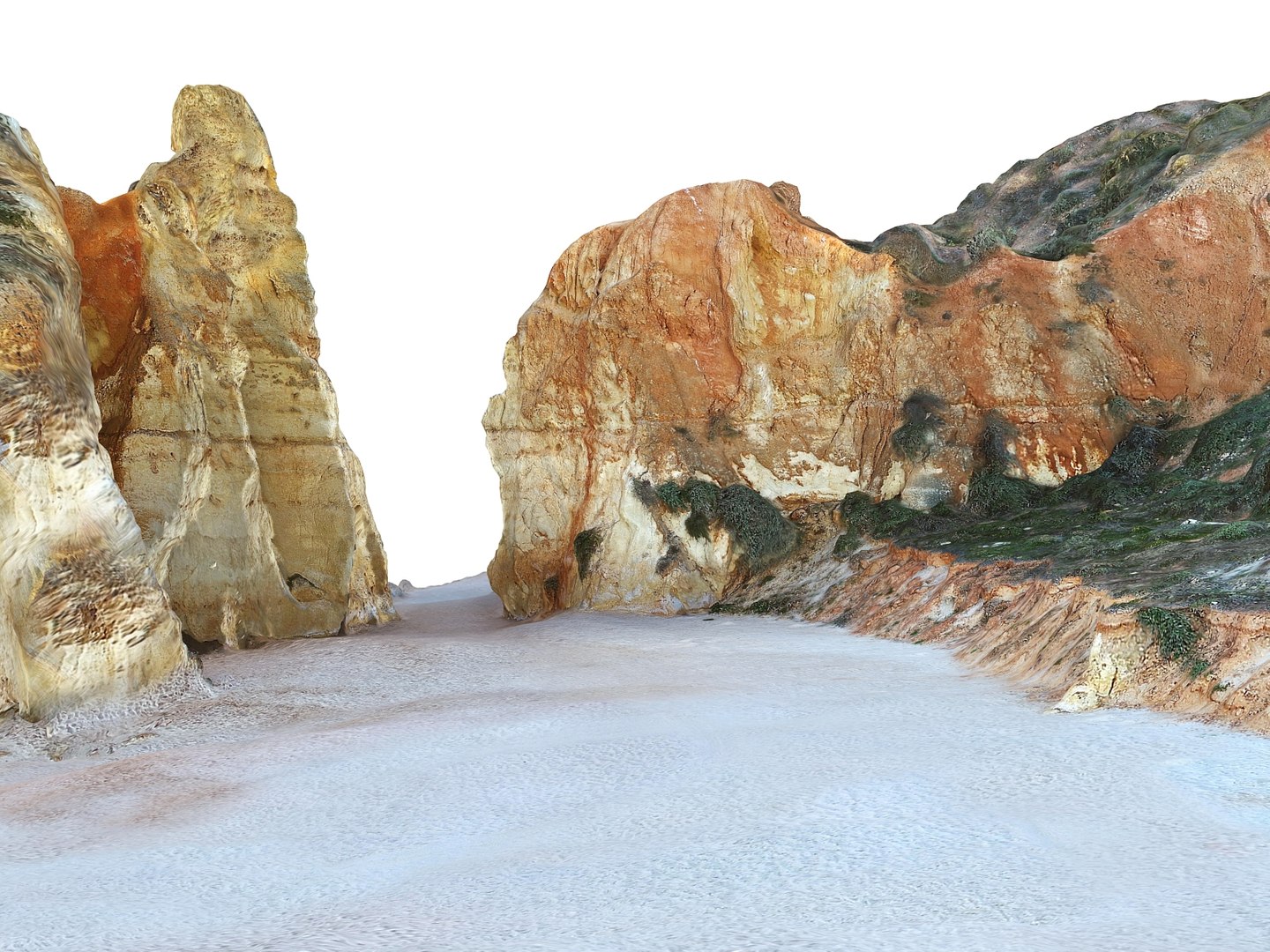 3D Ocean Cliff 16k - TurboSquid 1412661