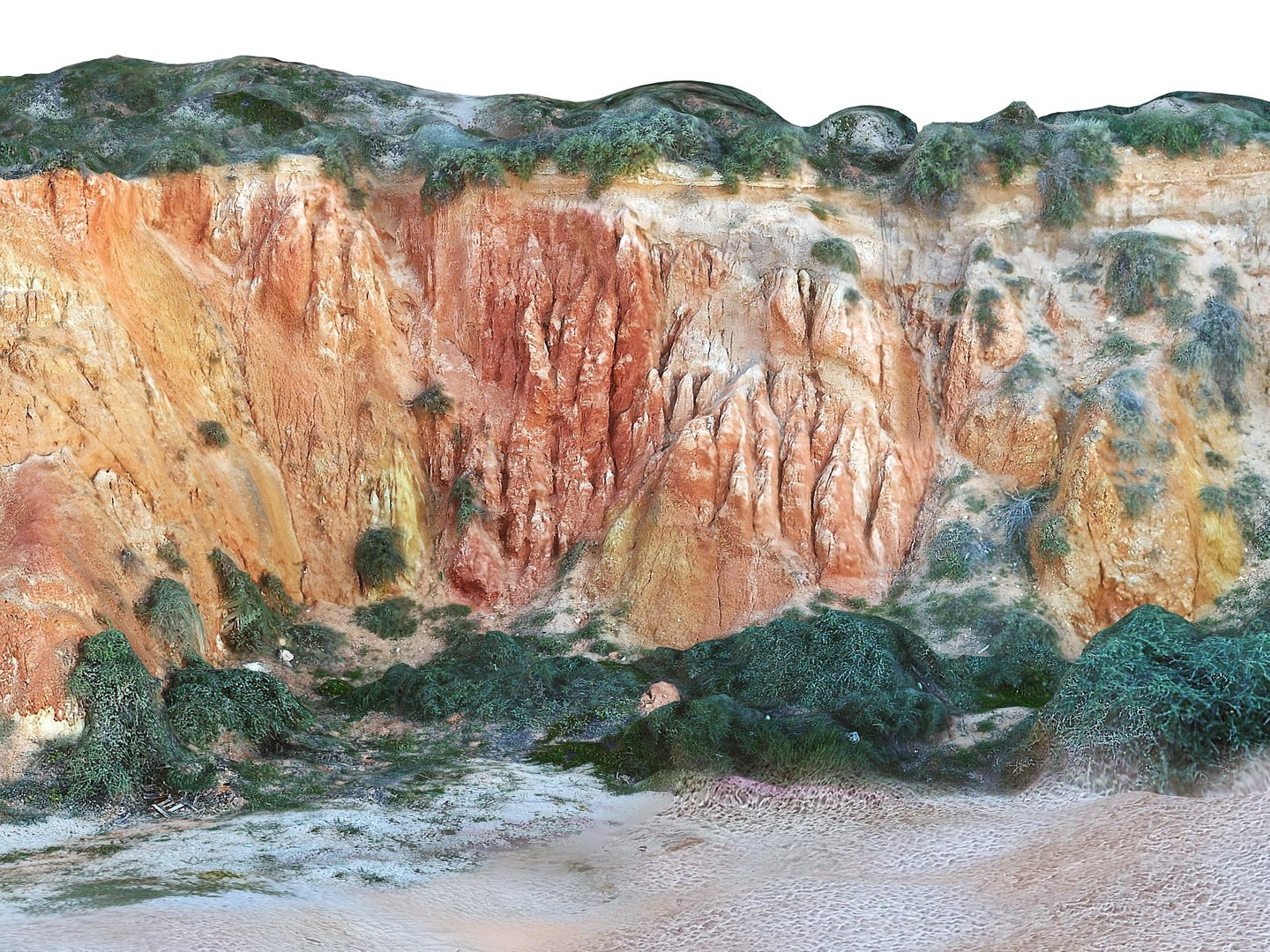 3D Ocean Cliff 16k - TurboSquid 1412661