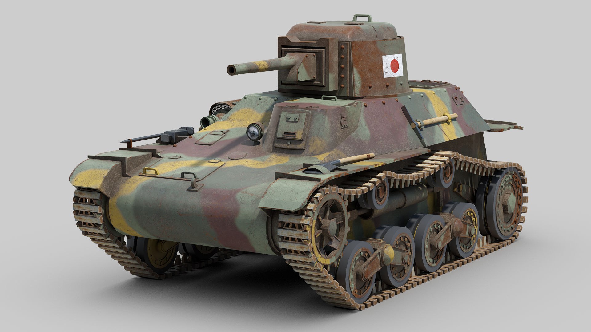 Japanese Type 97 3d 3ds