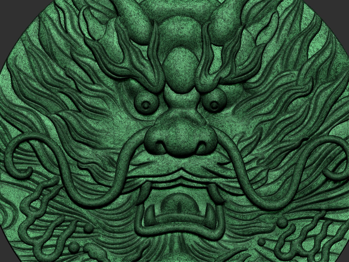 3D Dragon Head - TurboSquid 2044553