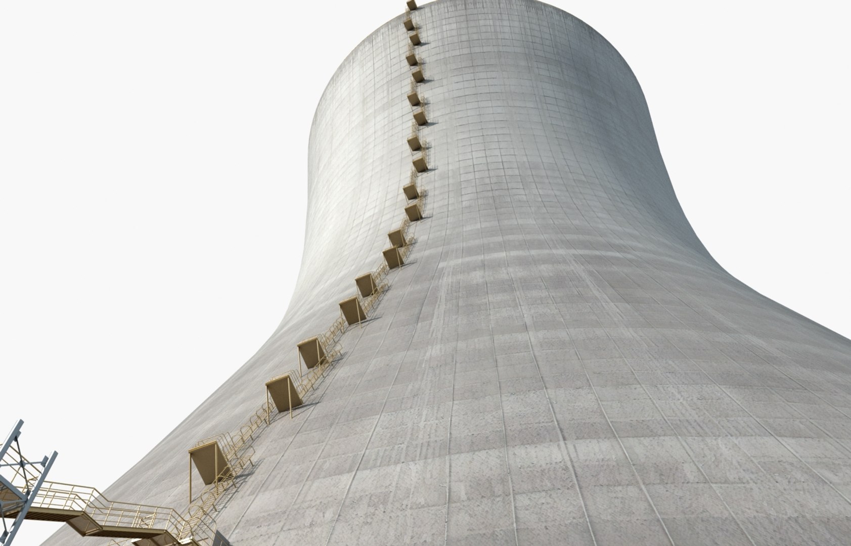 Cooling Tower 3D Model - TurboSquid 1287624