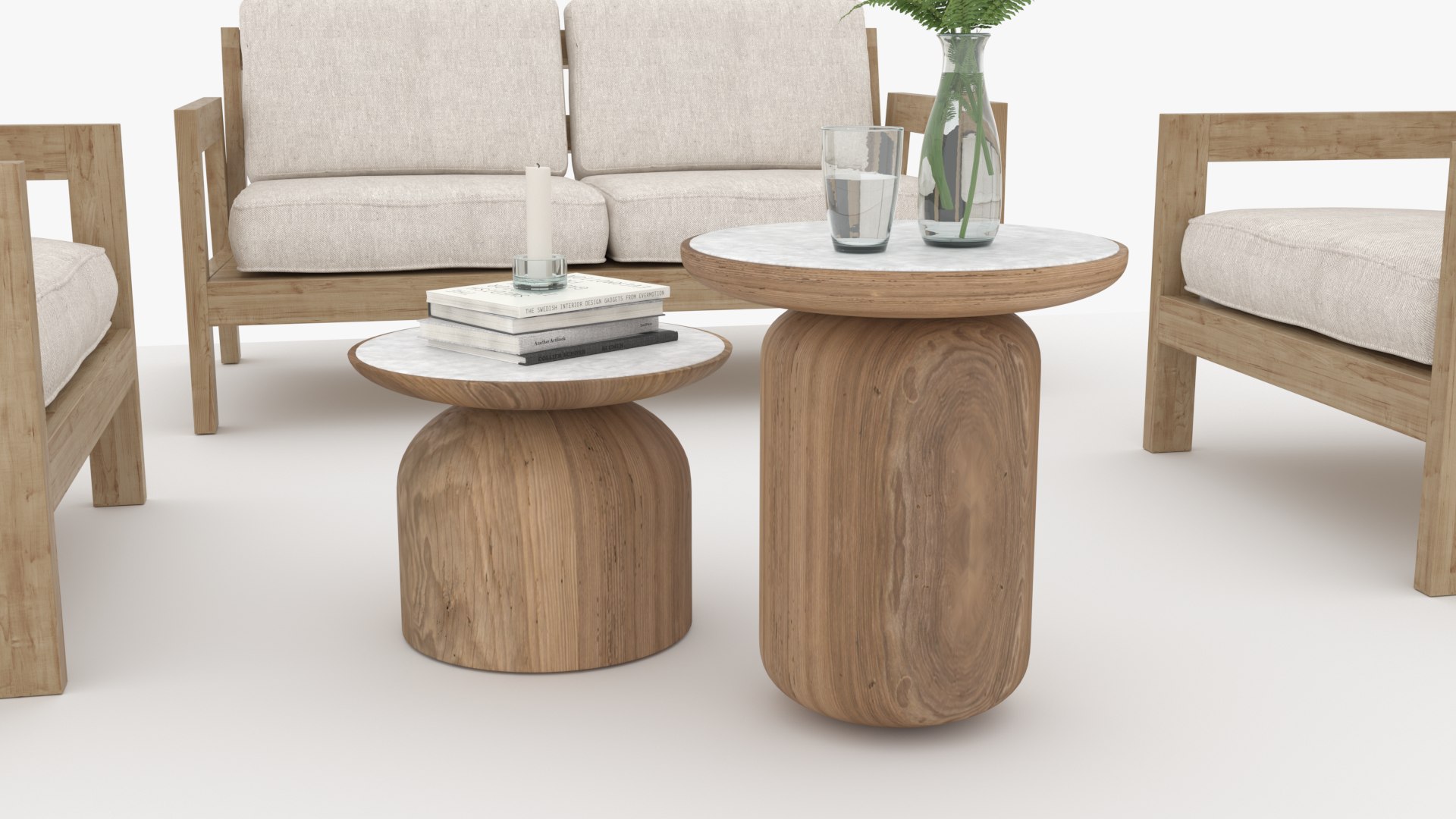 Coffee Bomb Rocket Tables Model - TurboSquid 2334651