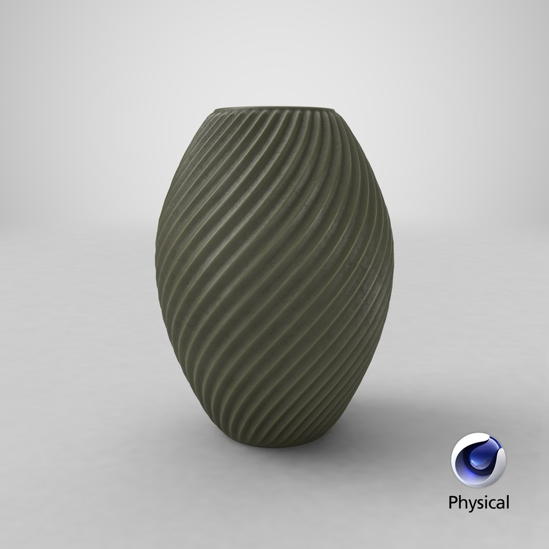 3D Realistic River Vase Model - TurboSquid 1645070