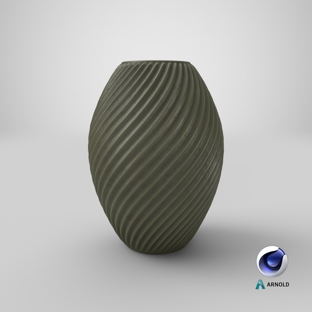 3D Realistic River Vase Model - TurboSquid 1645070