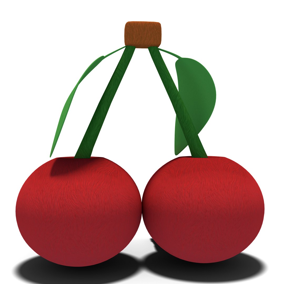 3D Cherry Stuffed Toy - TurboSquid 2095399