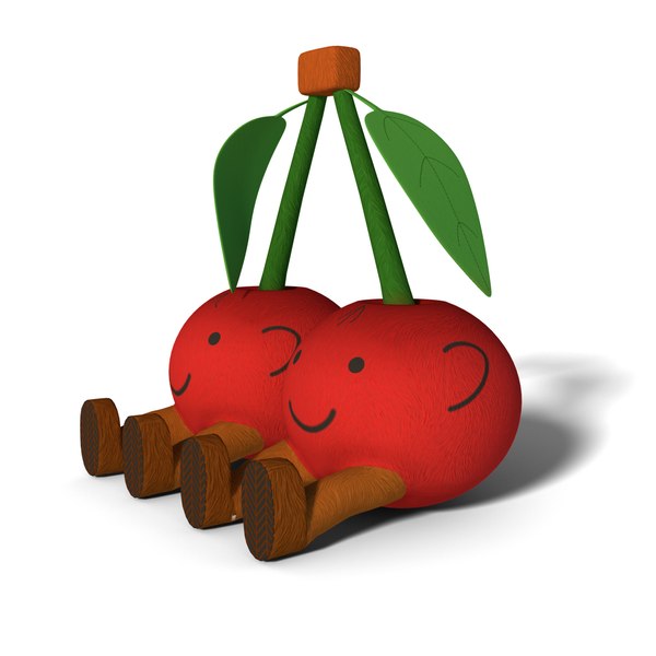 Cherry Stuffed Toy 3D 모델 - TurboSquid 2095399