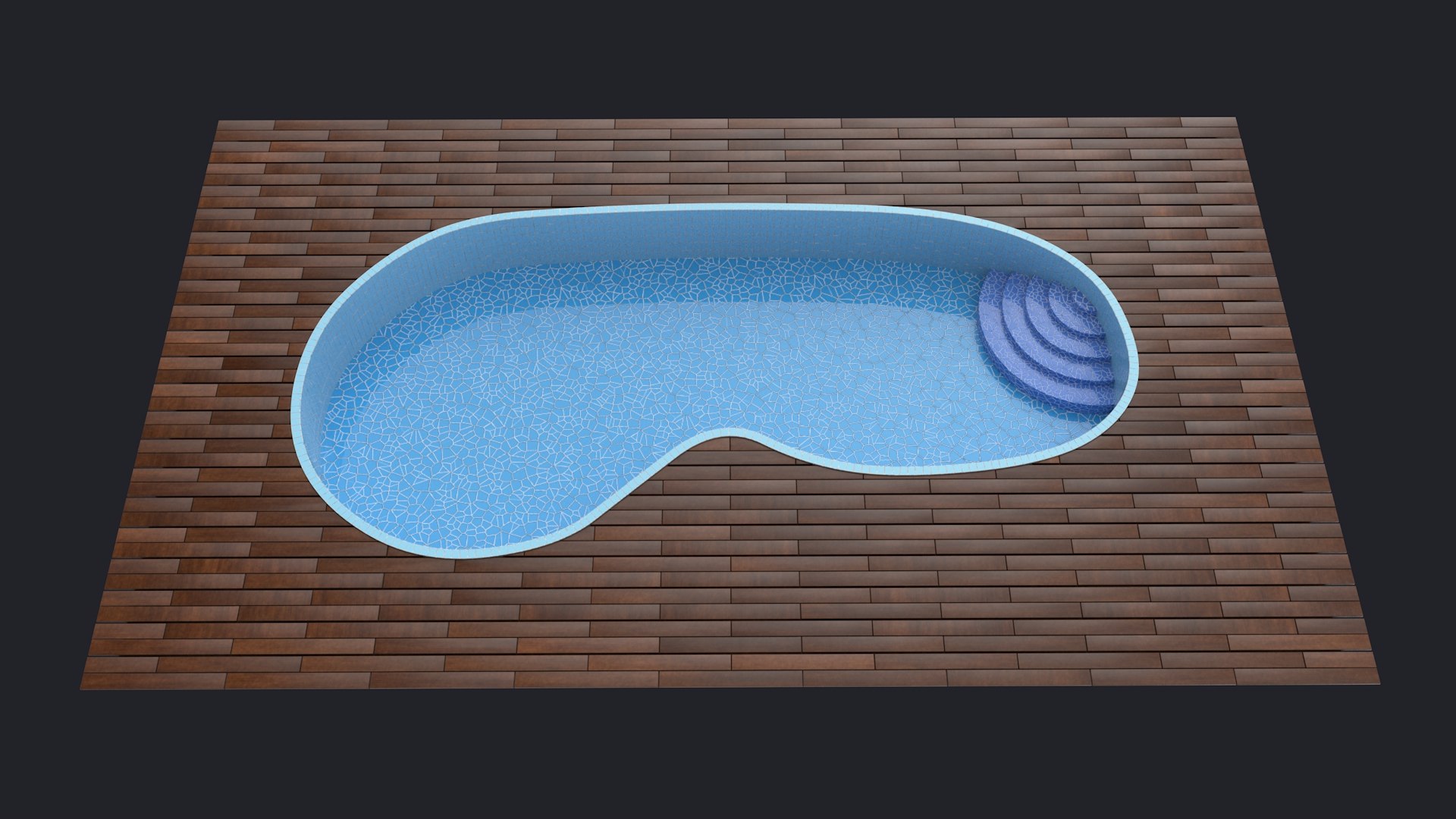 Swimming Pool 3D Model - TurboSquid 1813759