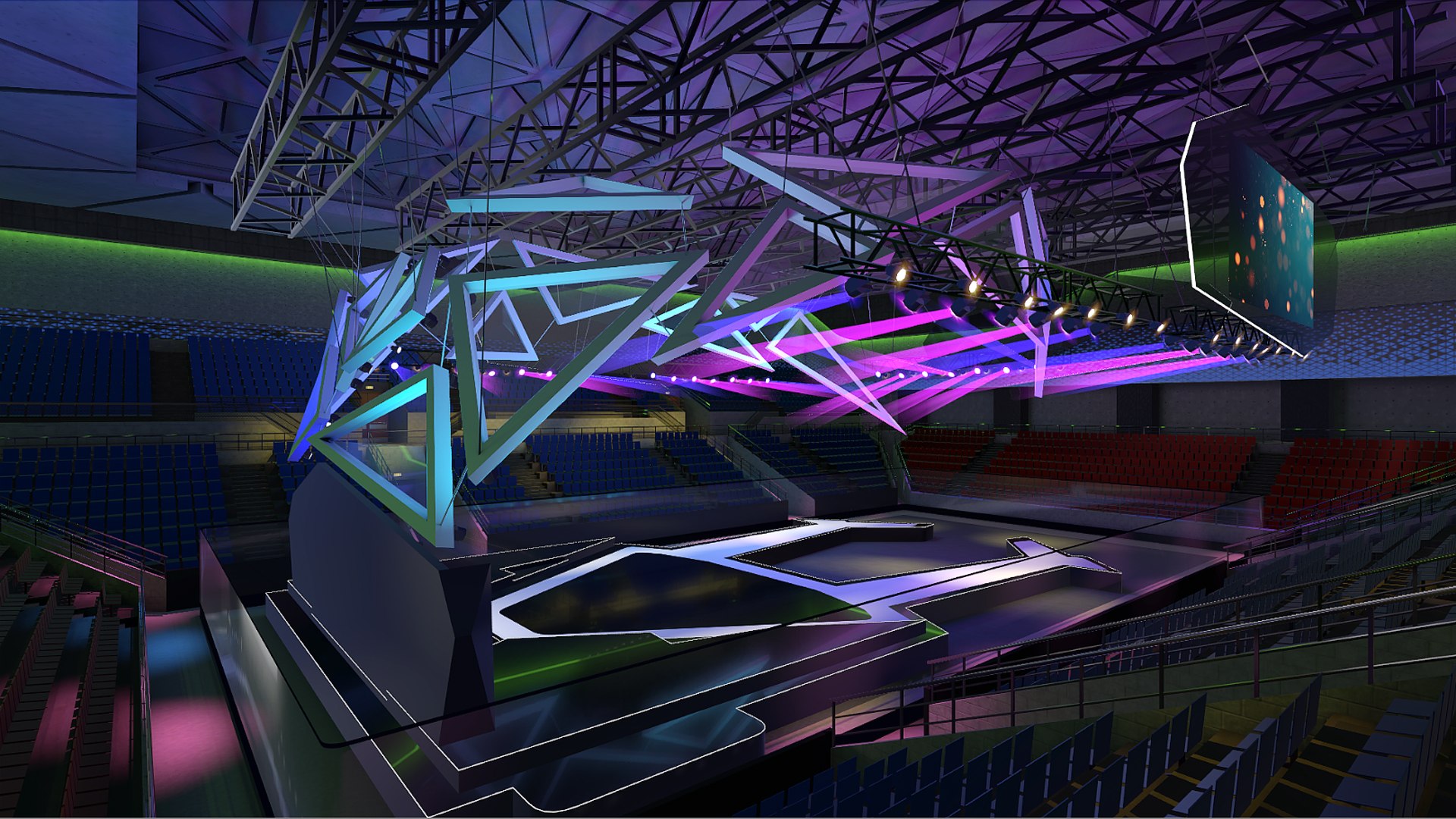 3D model event stadium - TurboSquid 1670358