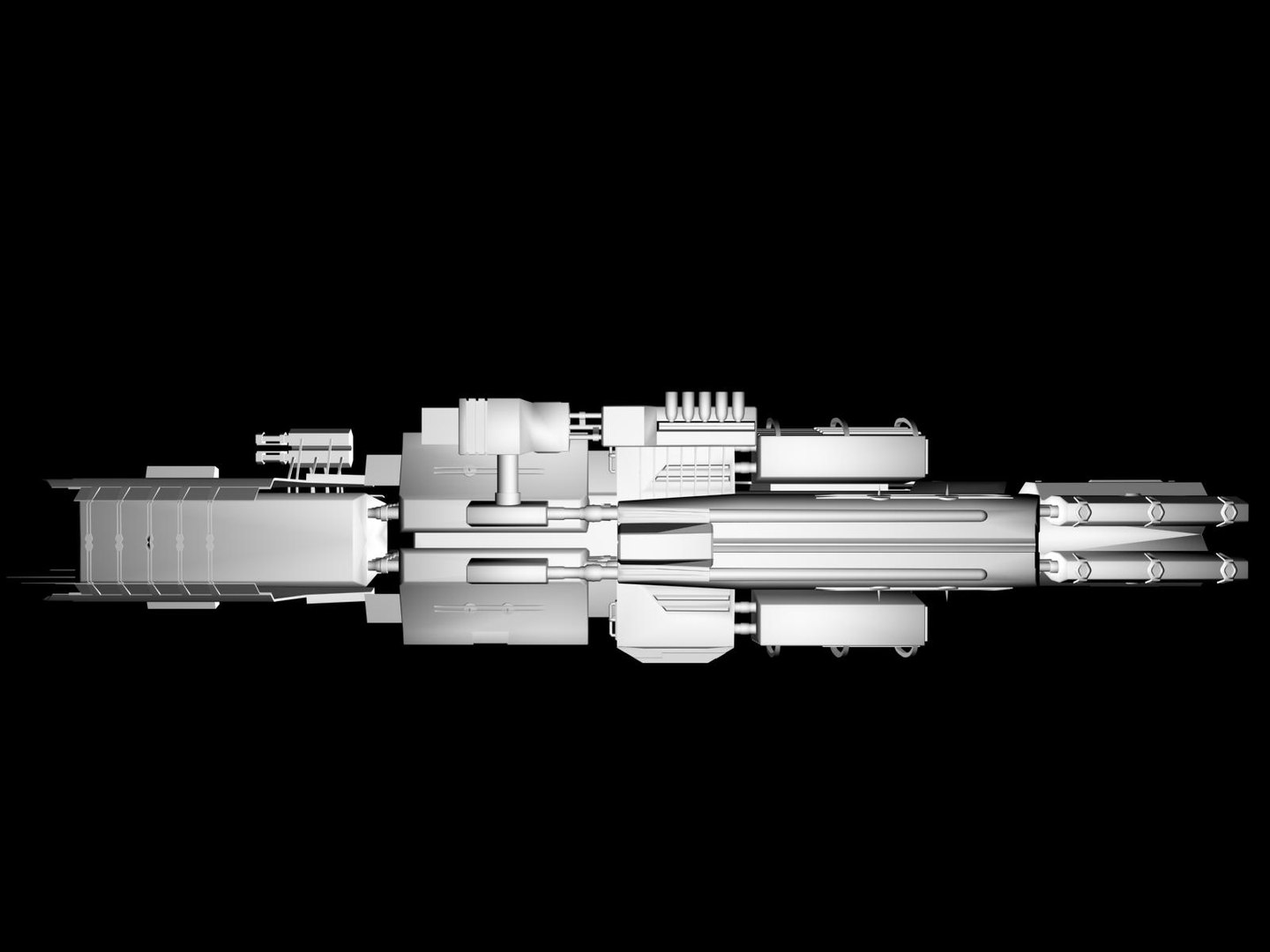 Free Battleship 3d Model