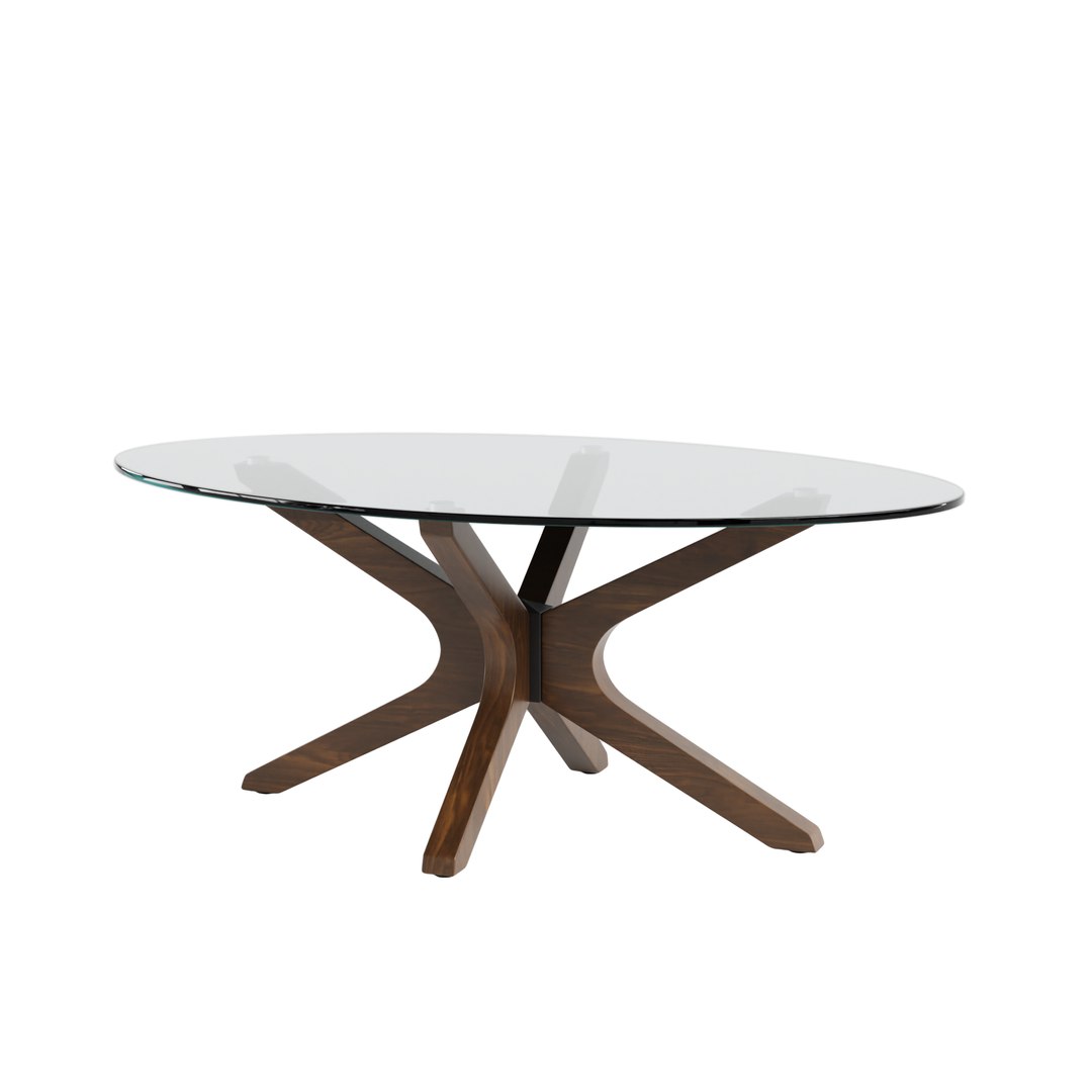 Crossway Center Table 3D Model - TurboSquid 2206458