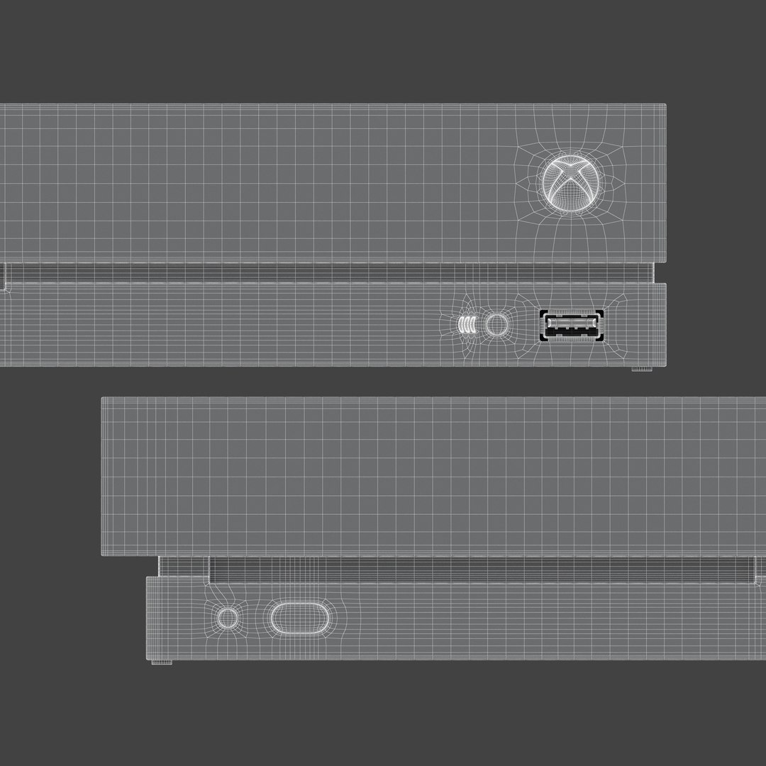 Xbox X Console 3D Model - TurboSquid 1175200