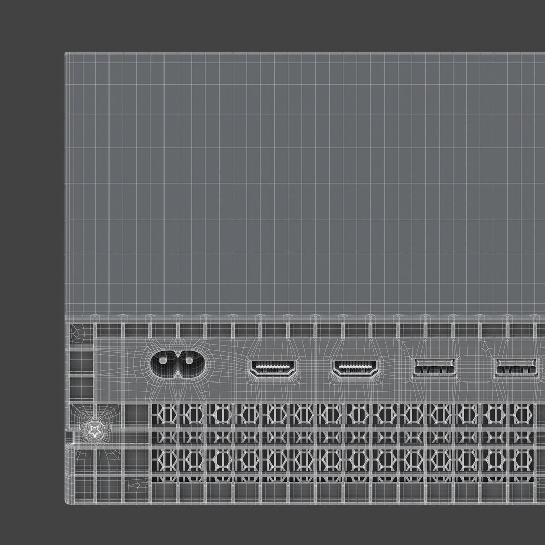 Xbox X Console 3D Model - TurboSquid 1175200