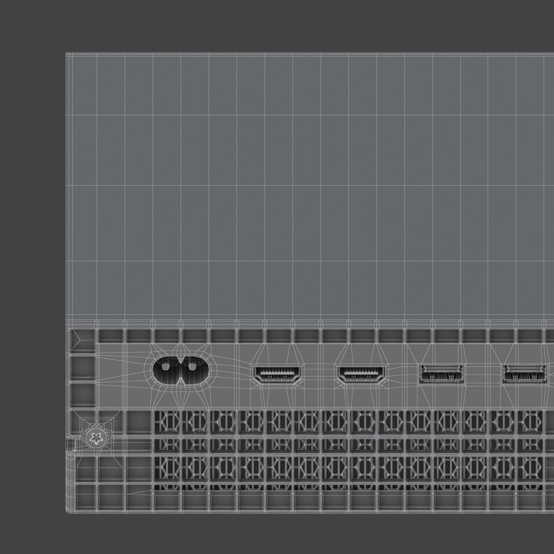 Xbox X Console 3D Model - TurboSquid 1175200