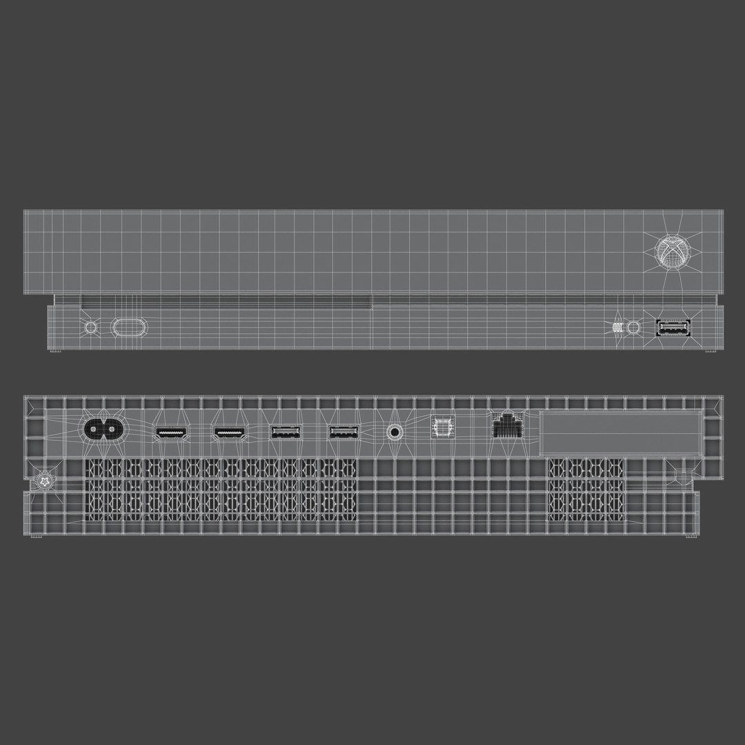 Xbox X Console 3D Model - TurboSquid 1175200
