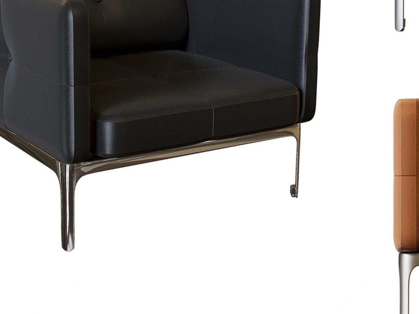 Modern single person sofa 3D model - TurboSquid 2129370