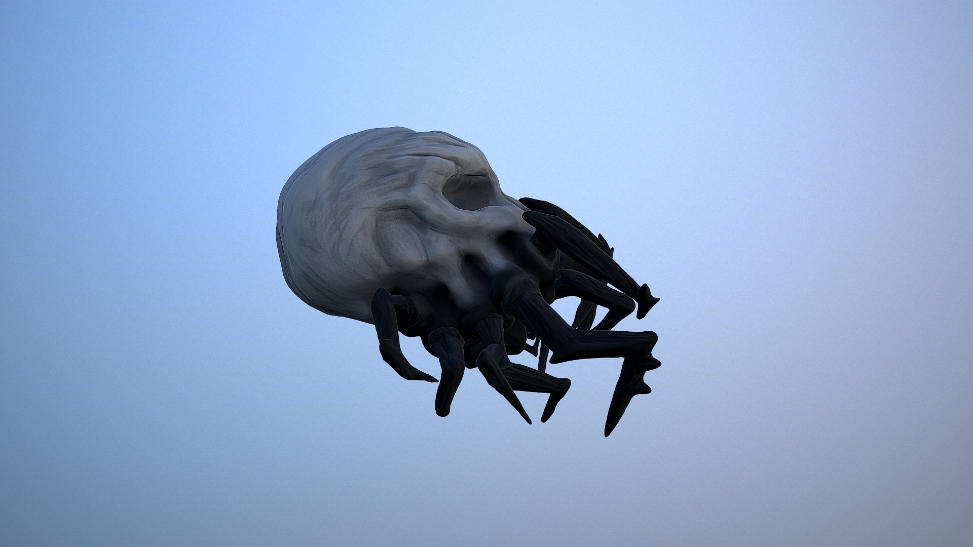 Spider skull 3D model - TurboSquid 1308078