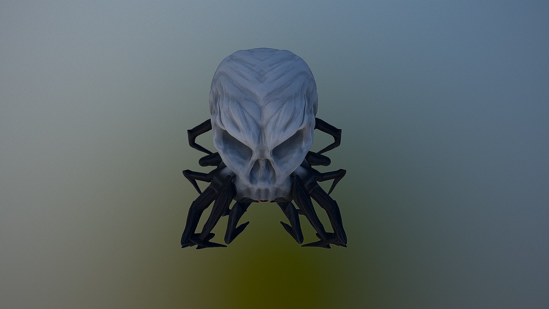 Spider skull 3D model - TurboSquid 1308078
